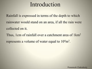 Rainfall measurement methods | PPTX