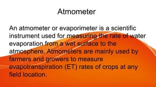 Rain fall measurements | PPTX | Weather | Science