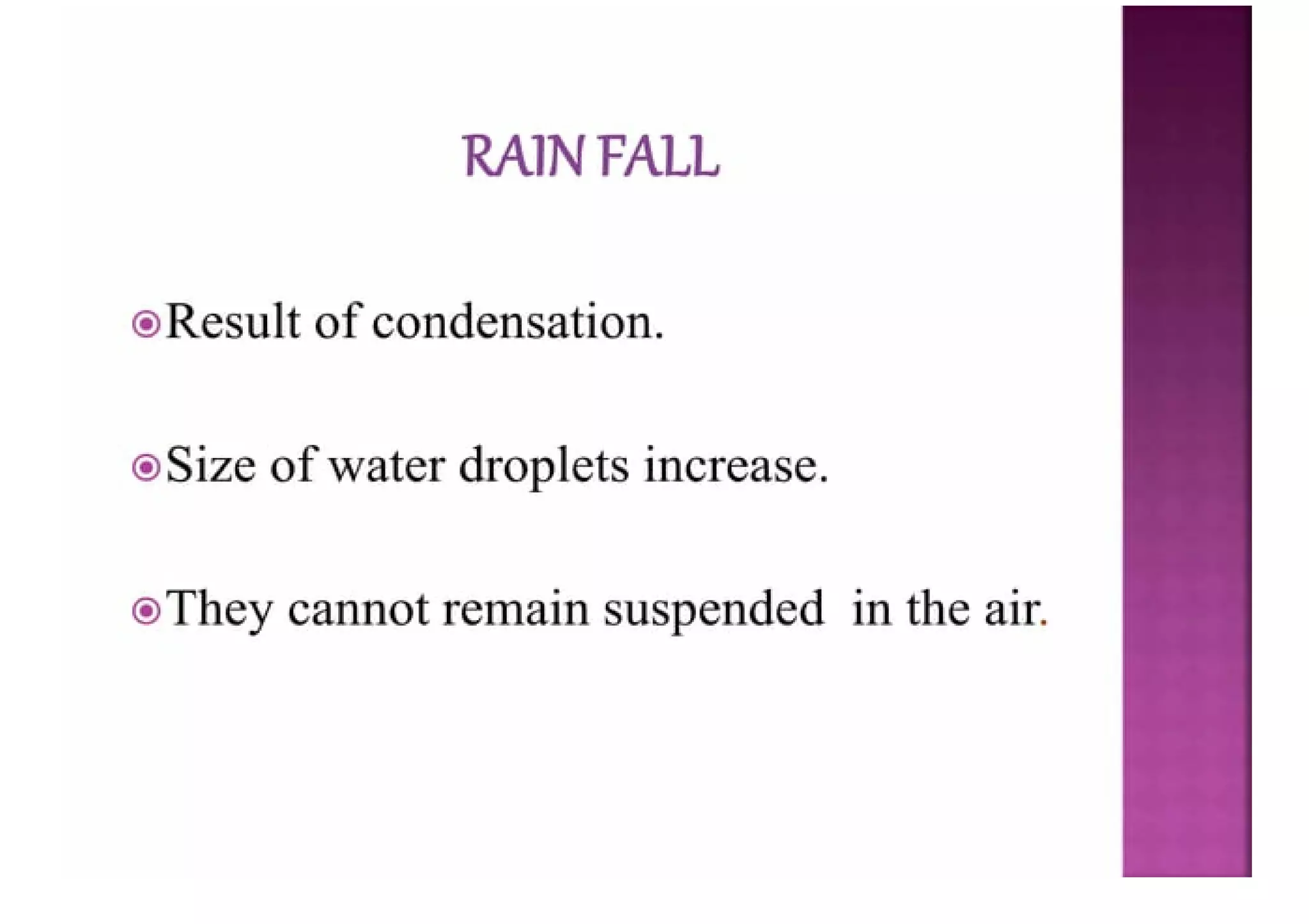 Rainfall Ppt | PPT