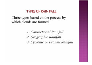 Rainfall Ppt | PDF