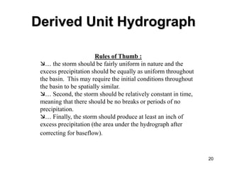 Various methods to calculate peak discharge.ppt