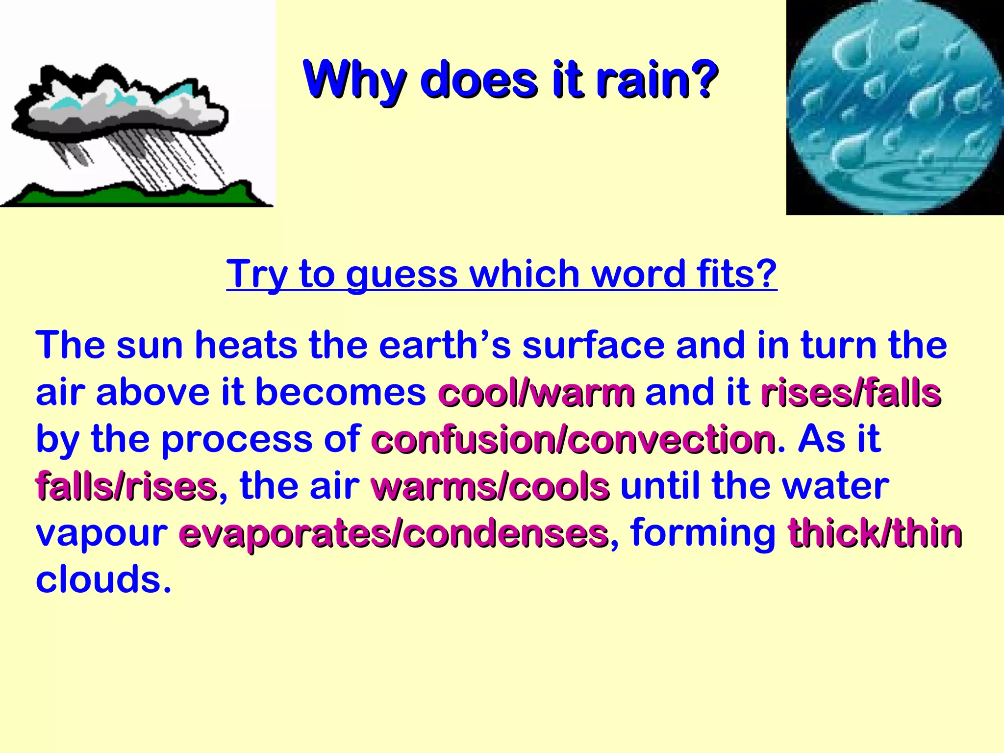 Types of Rainfall | PPT