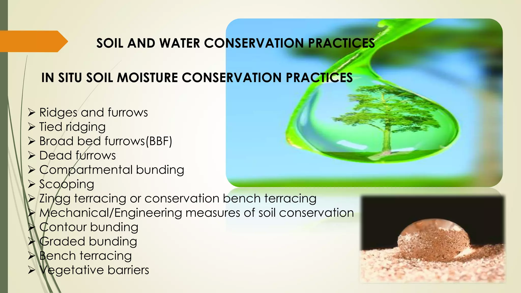 Soil and Water Conservation | PPTX