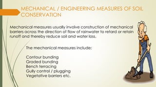 Soil and Water Conservation | PPTX