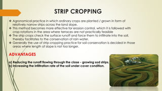 Soil and Water Conservation | PPTX