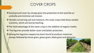 Soil and Water Conservation | PPTX