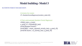 Rainfall Predict: Advancements in Rain Forecasting Technology | PPTX