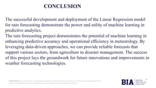 Rainfall Predict: Advancements in Rain Forecasting Technology | PPTX