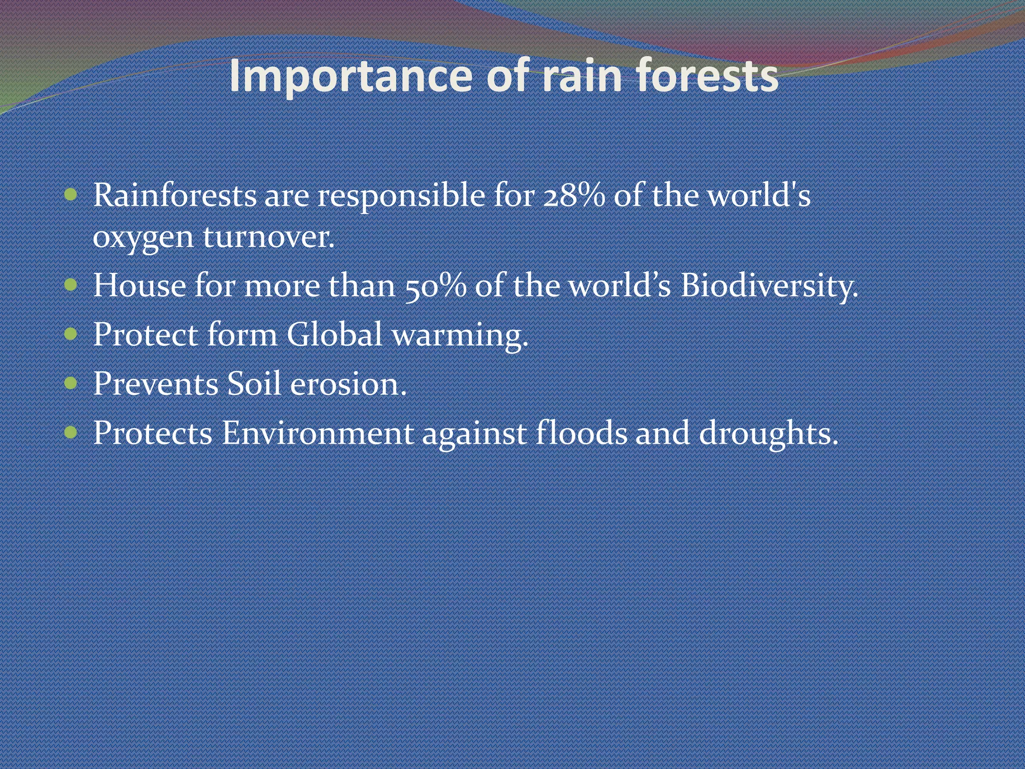 Rain forest and golbal warming | PPTX