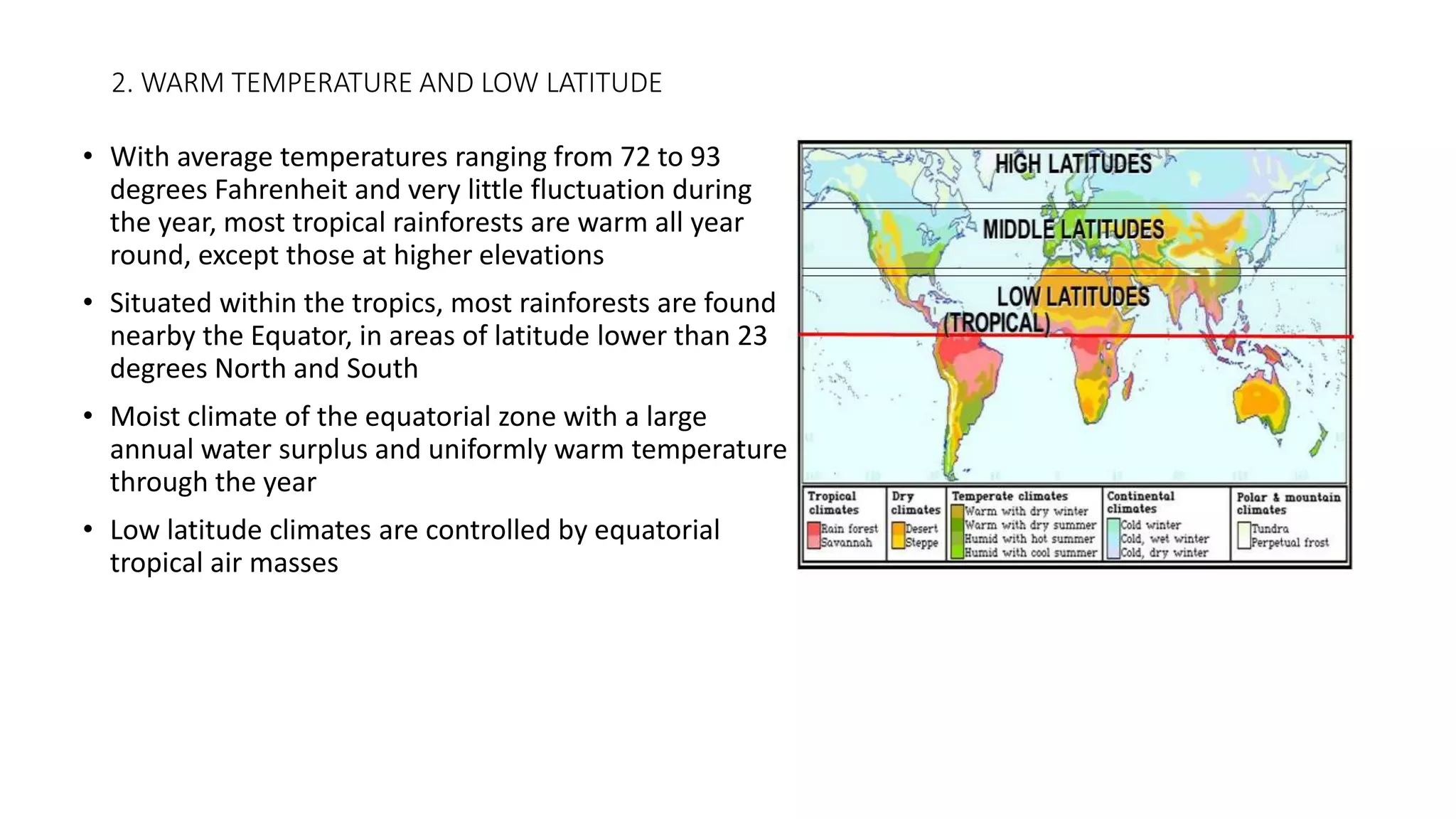 Rainforest biomes and characteristic | PPTX