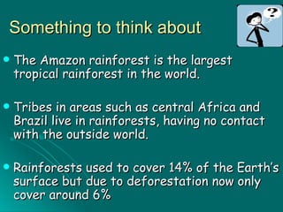Rain forest presentation | PPT