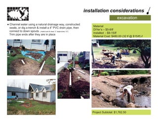 Rain Garden Design and Installation Manual - EcoServ | PPT