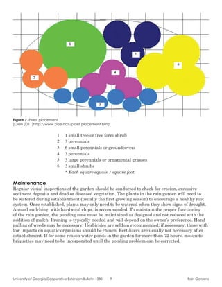 GA: Rain Gardens - University of Georgia | PDF