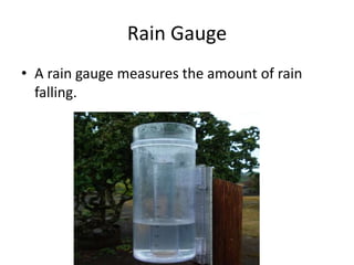 Rain gauge | PPTX