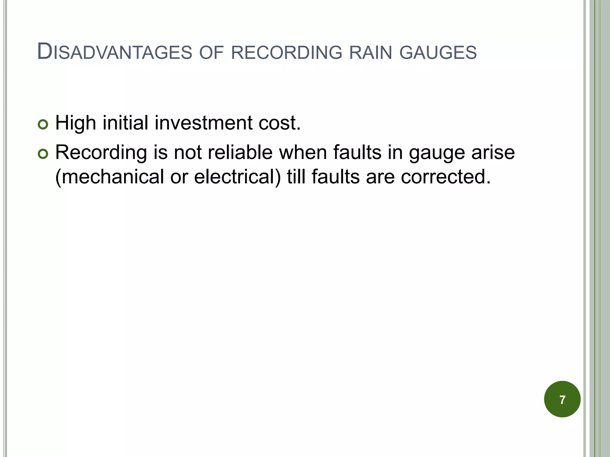 Rain gauges | PPTX
