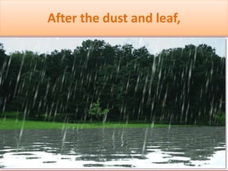 Rain in summer (poem) | PPTX