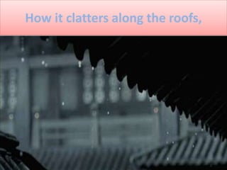 Rain in summer (poem) | PPTX