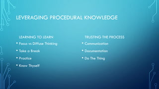 stackconf 2020 | Leveraging Procedural Knowledge: From Riding a Bike to ...