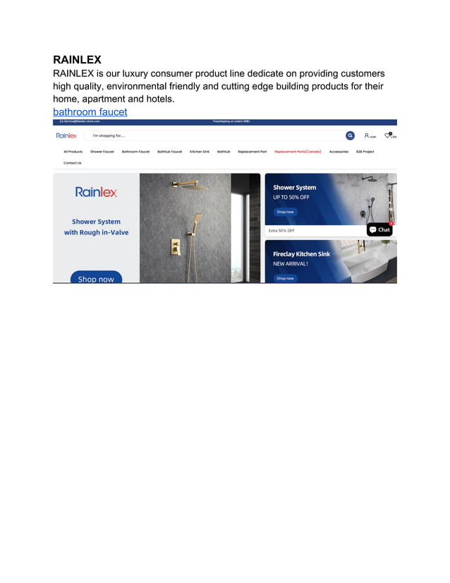 RAINLEX.docxproducts for their home, apartment | PDF