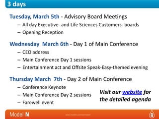 Rainmaker'13 brochure | PPTX | Business Expos & Conferences | Events