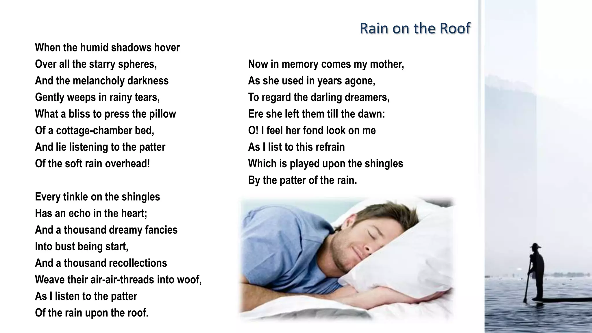 Rain on the Roof | PPTX