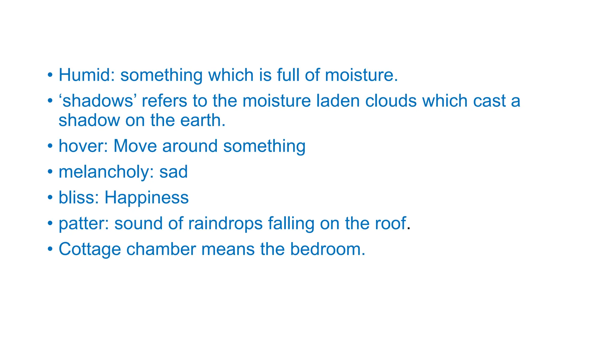Rain on the roof by coats kinney class 9.pptx