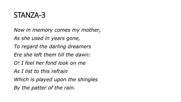 Rain on the roof by coats kinney class 9.pptx | Poetry | Books and ...