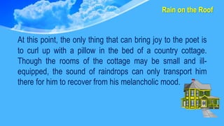 Rain on the roof poem | PPSX