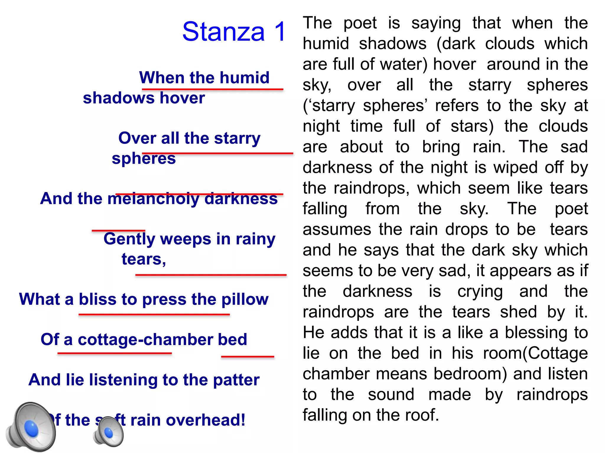 Rain on the roof | PPTX