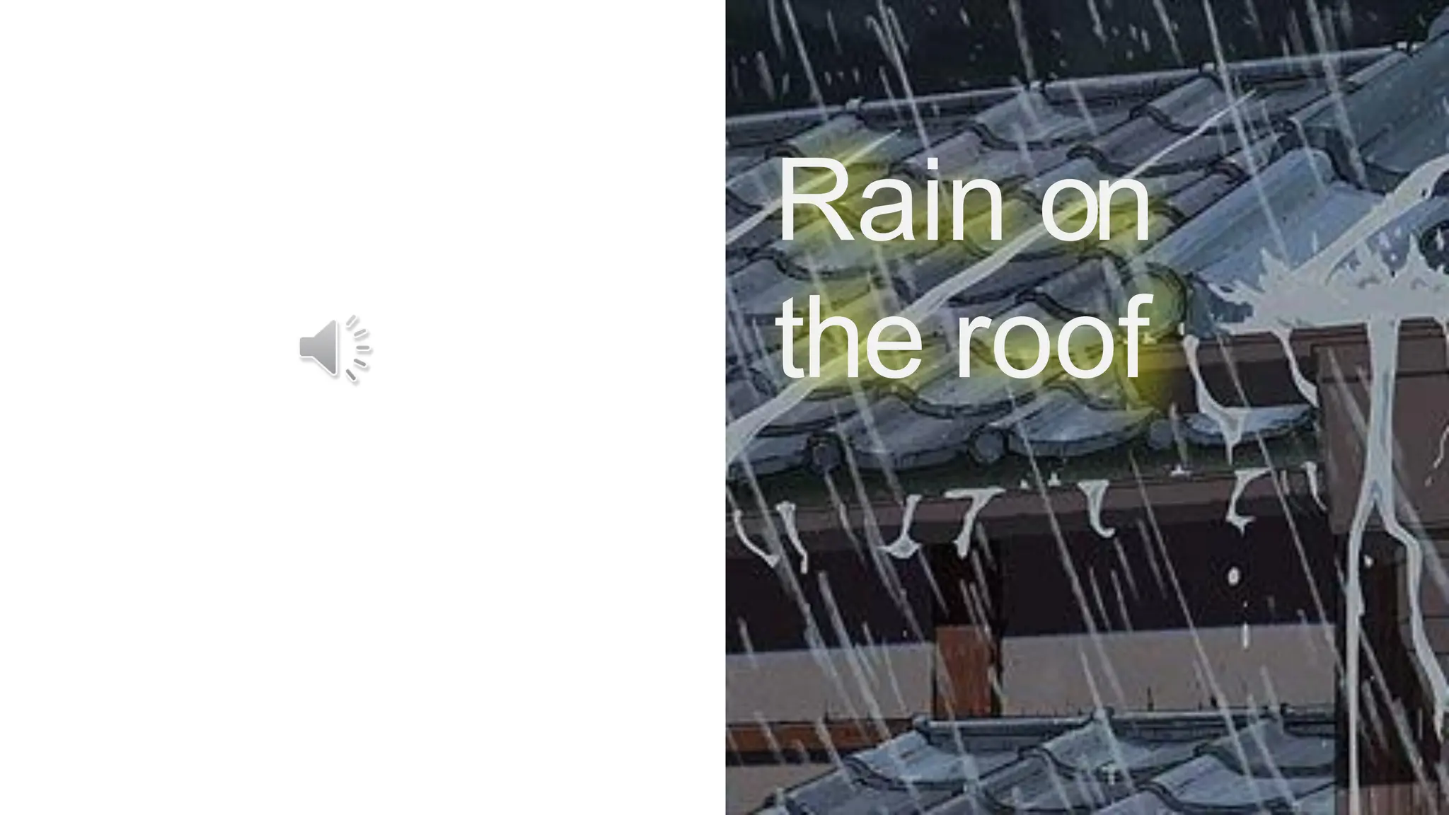 class 10 bee hive the rain on the roof poem | PDF