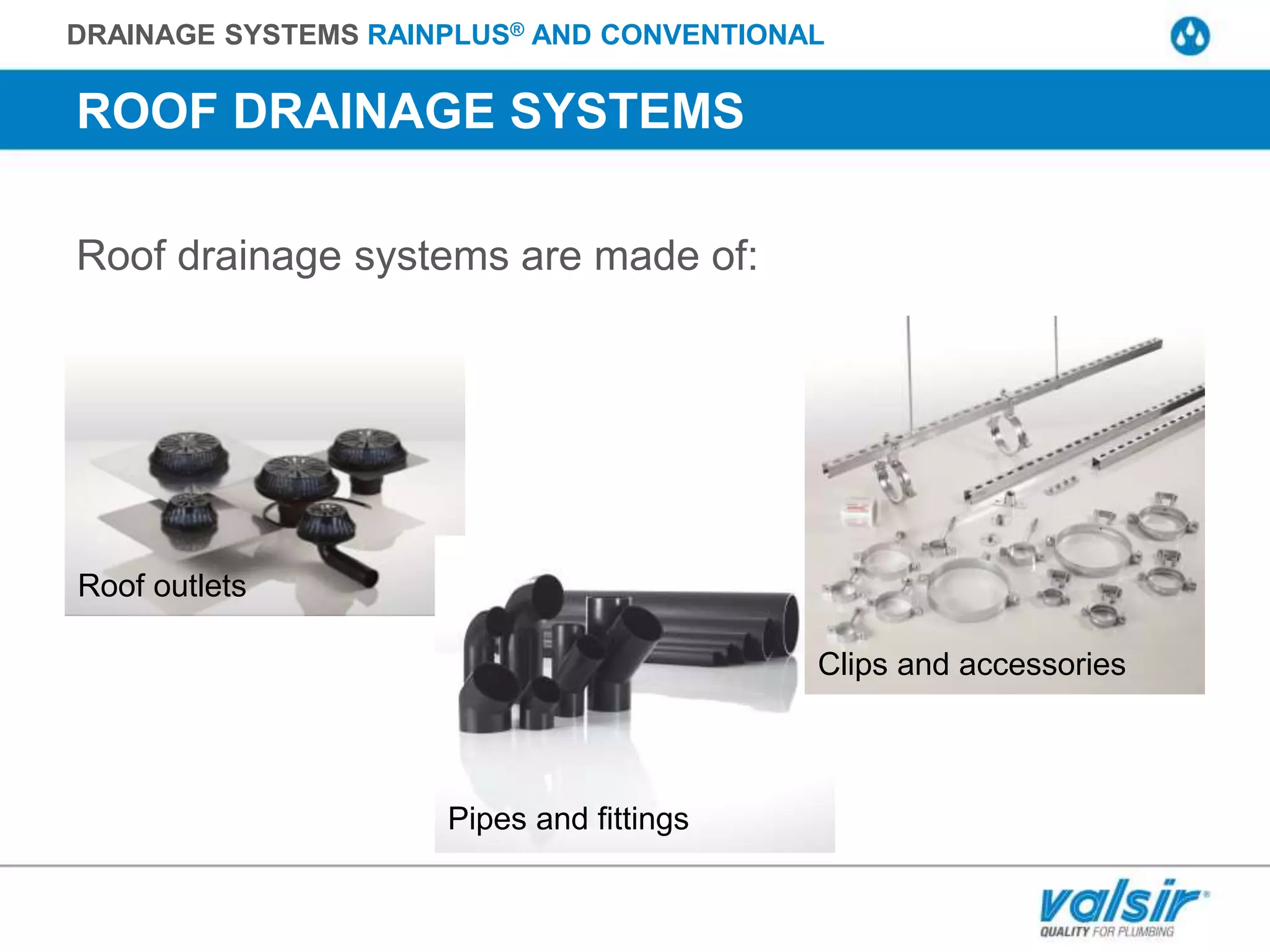 Rainplus Siphonic vs Conventional Drainage | PPSX