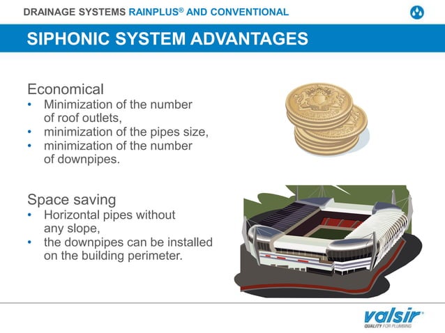 Rainplus Siphonic vs Conventional Drainage | PPSX