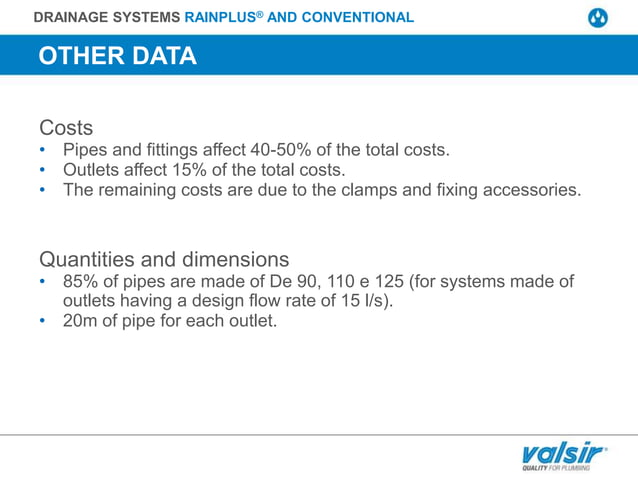 Rainplus Siphonic vs Conventional Drainage | PPSX