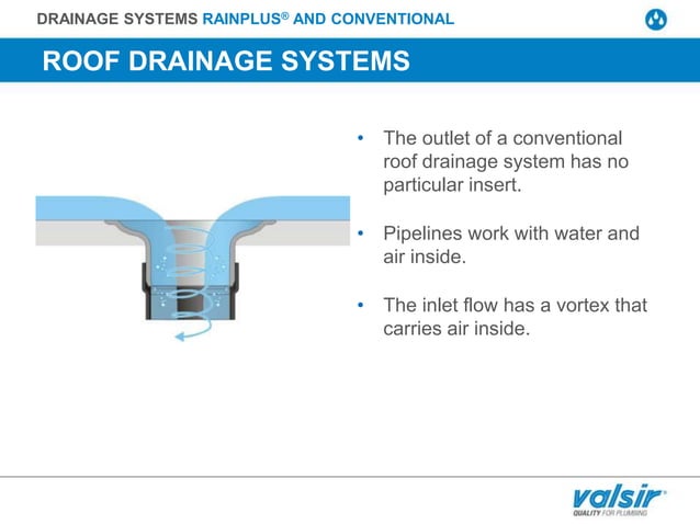 Rainplus Siphonic vs Conventional Drainage | PPSX