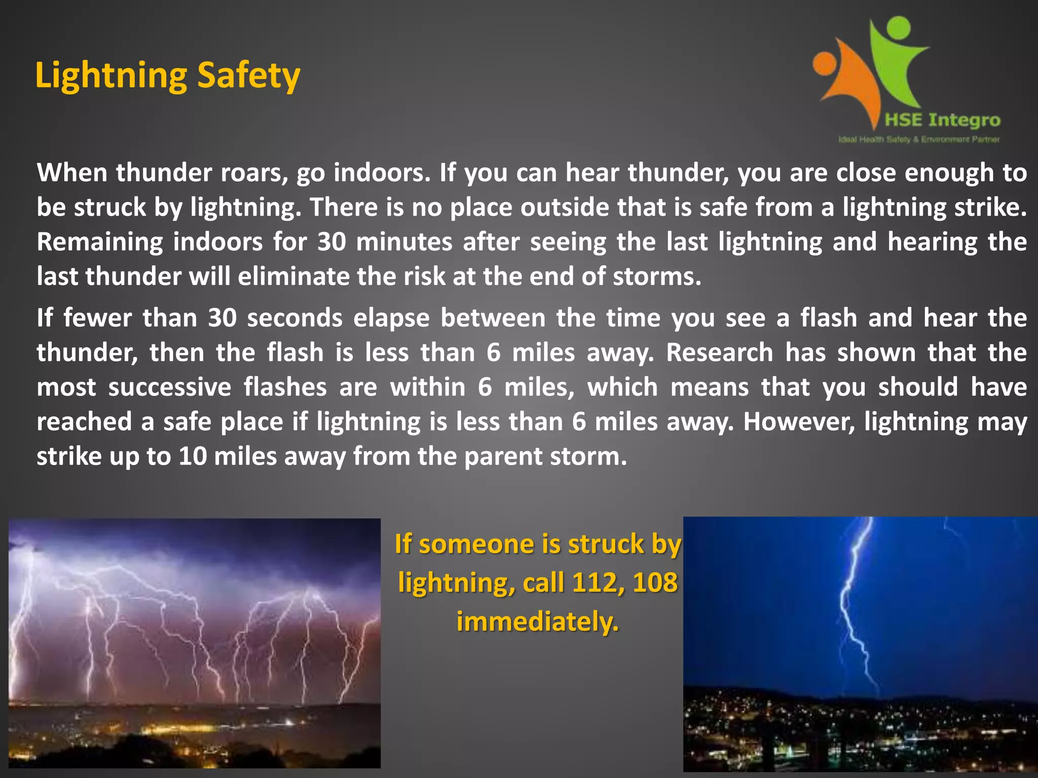 RAIN SAFETY by HSE INTEGRO | PPTX