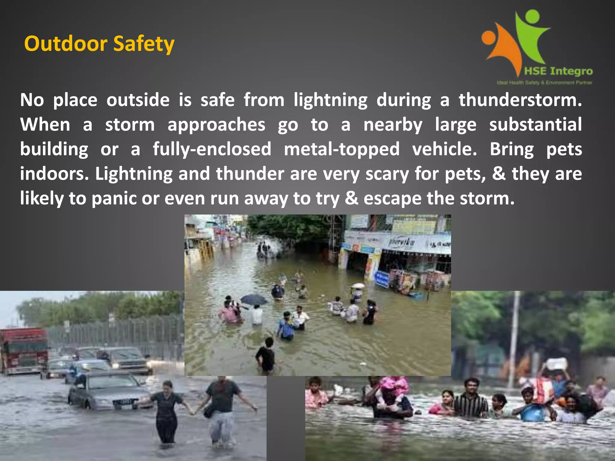 RAIN SAFETY by HSE INTEGRO | PPTX