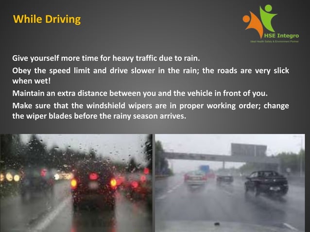 RAIN SAFETY by HSE INTEGRO | PPTX | Weather | Science