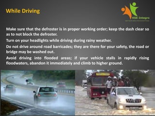 RAIN SAFETY by HSE INTEGRO | PPTX
