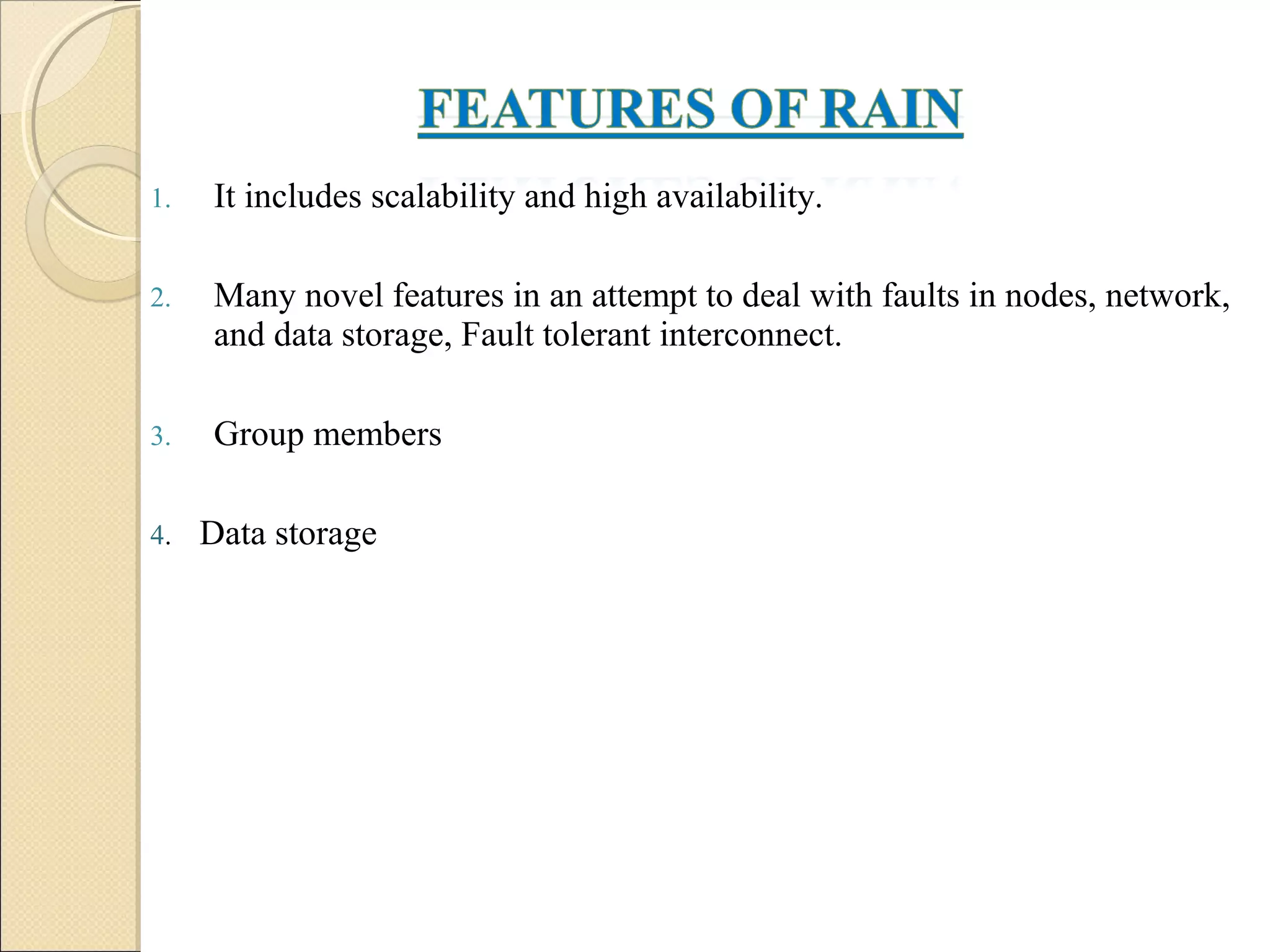 Rain technology | PPT