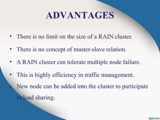 Rain technology ppt | PPTX