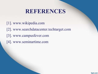 Rain technology ppt | PPTX