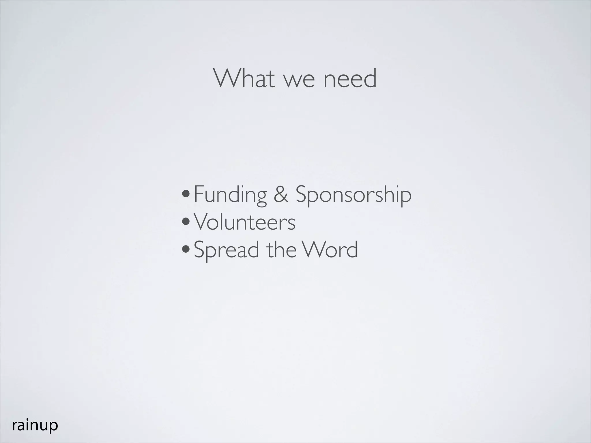 Rain Up Mc Presentation | PDF | Cloud Computing | Internet