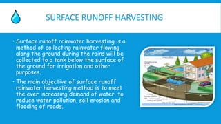 Rainwater harvesting 075 bar045 | PPTX