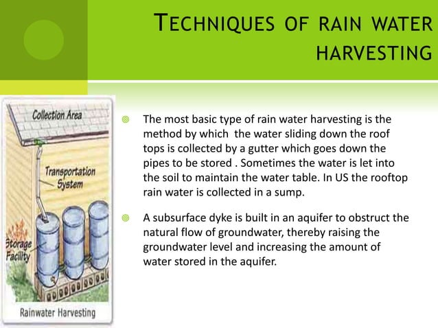 Rain water harvesting | PPT