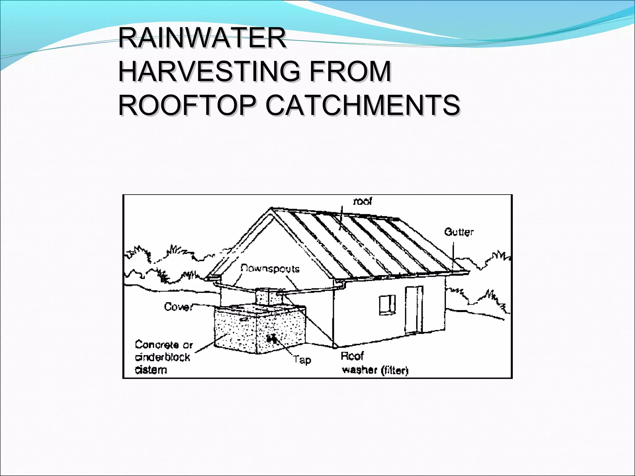 Rainwater harvesting | PPT