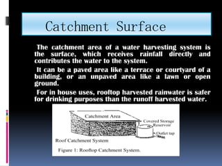Rainwater harvesting | PPTX