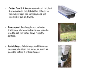Methods of Rainwater Harvesting, Types of Rural Sanitation and Types of ...