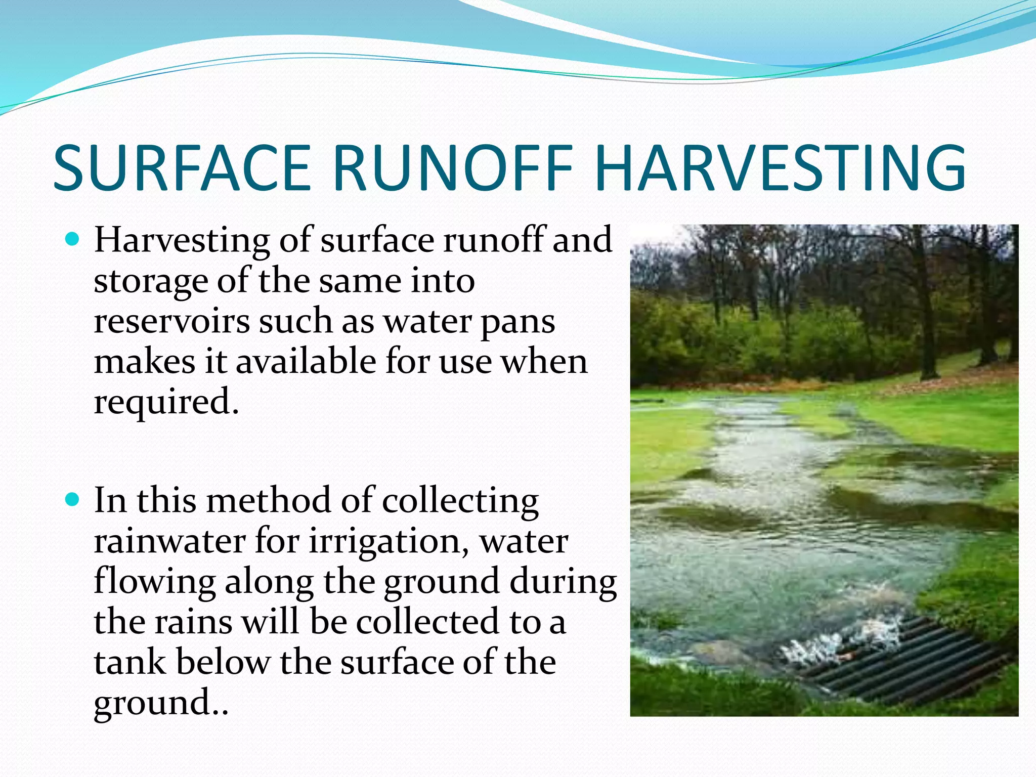 Rain Water Harvesting | PPTX