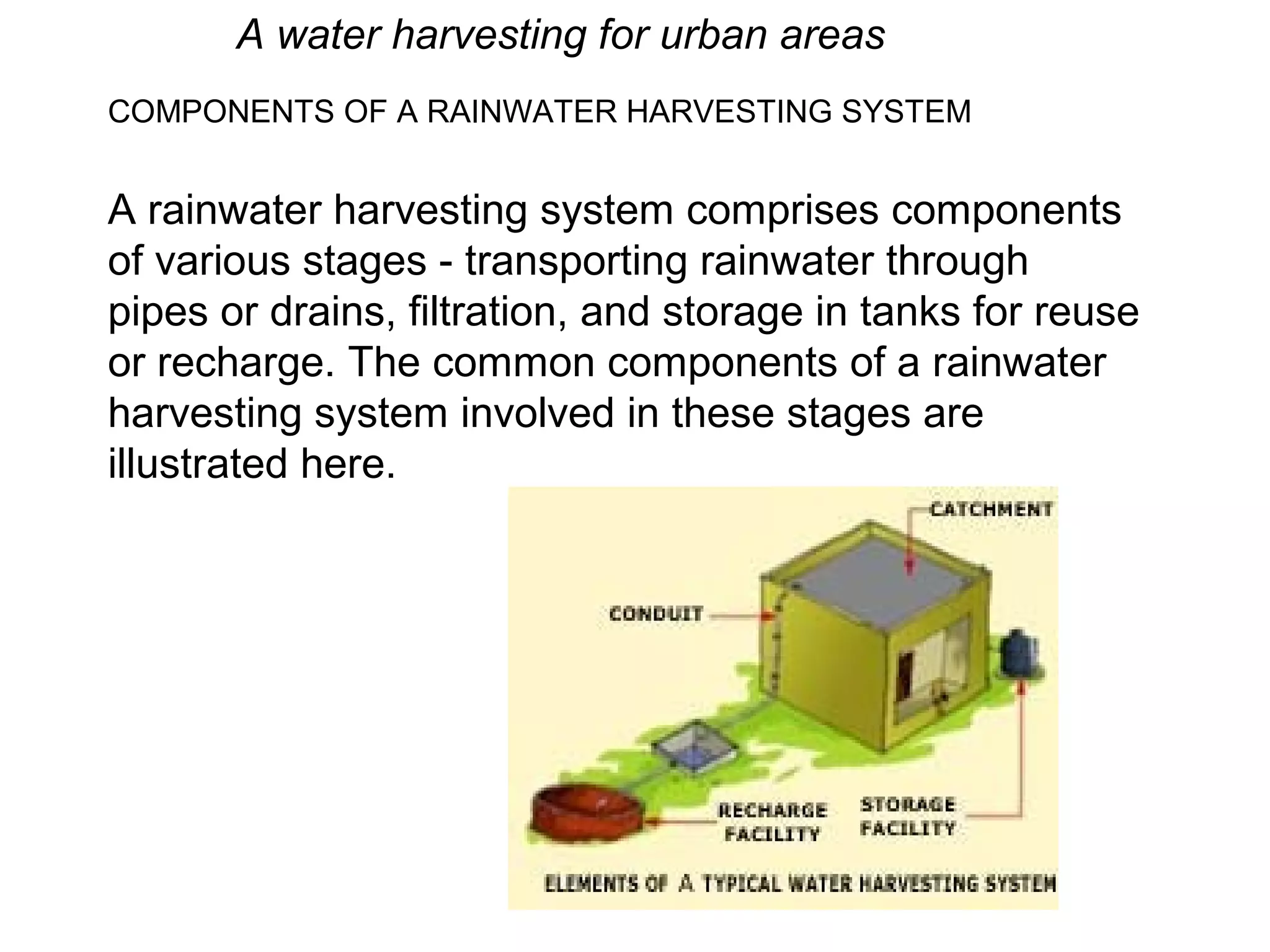 Rain water harvesting | PPT