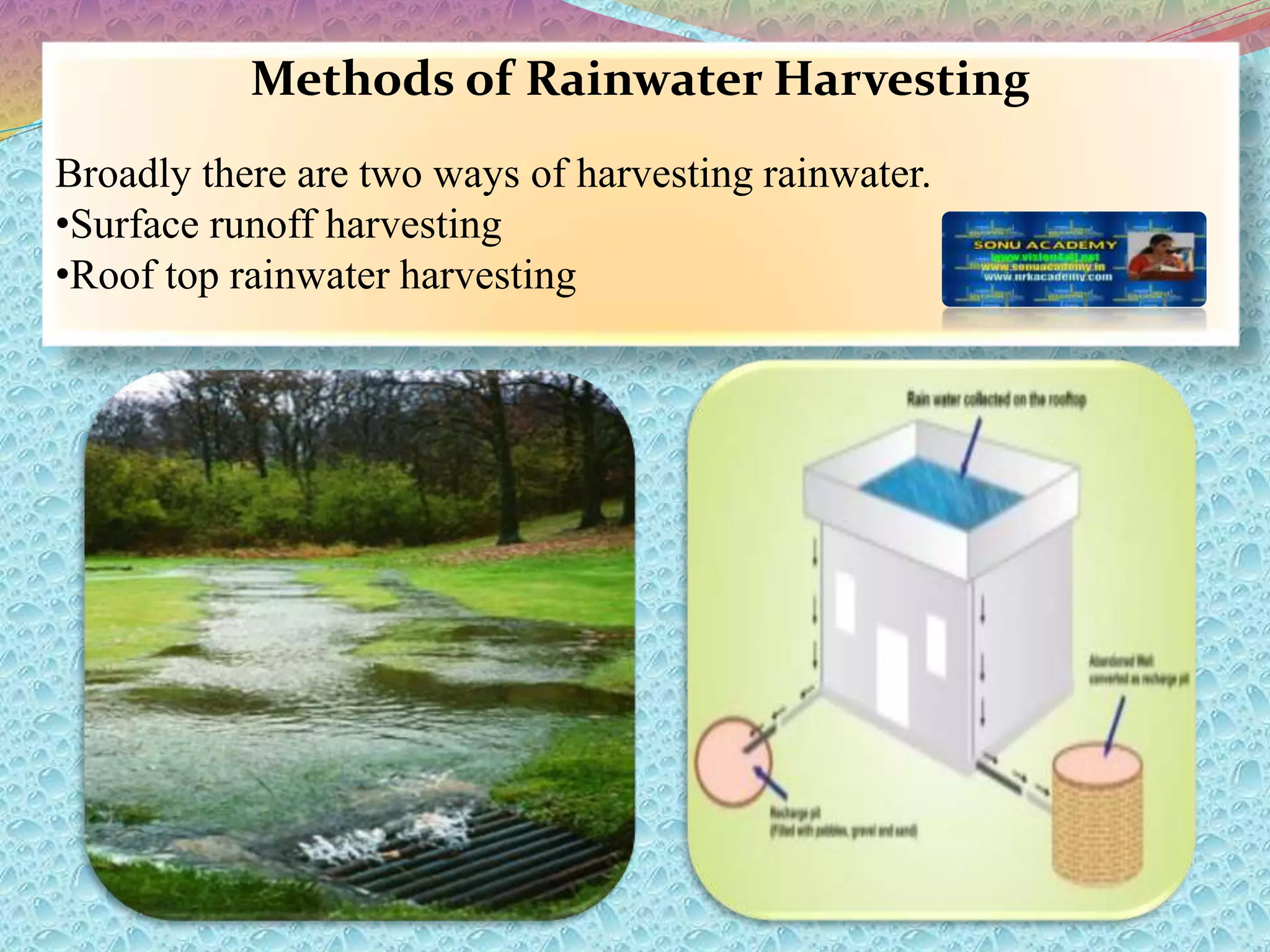 RAIN WATER HARVESTING | PPTX